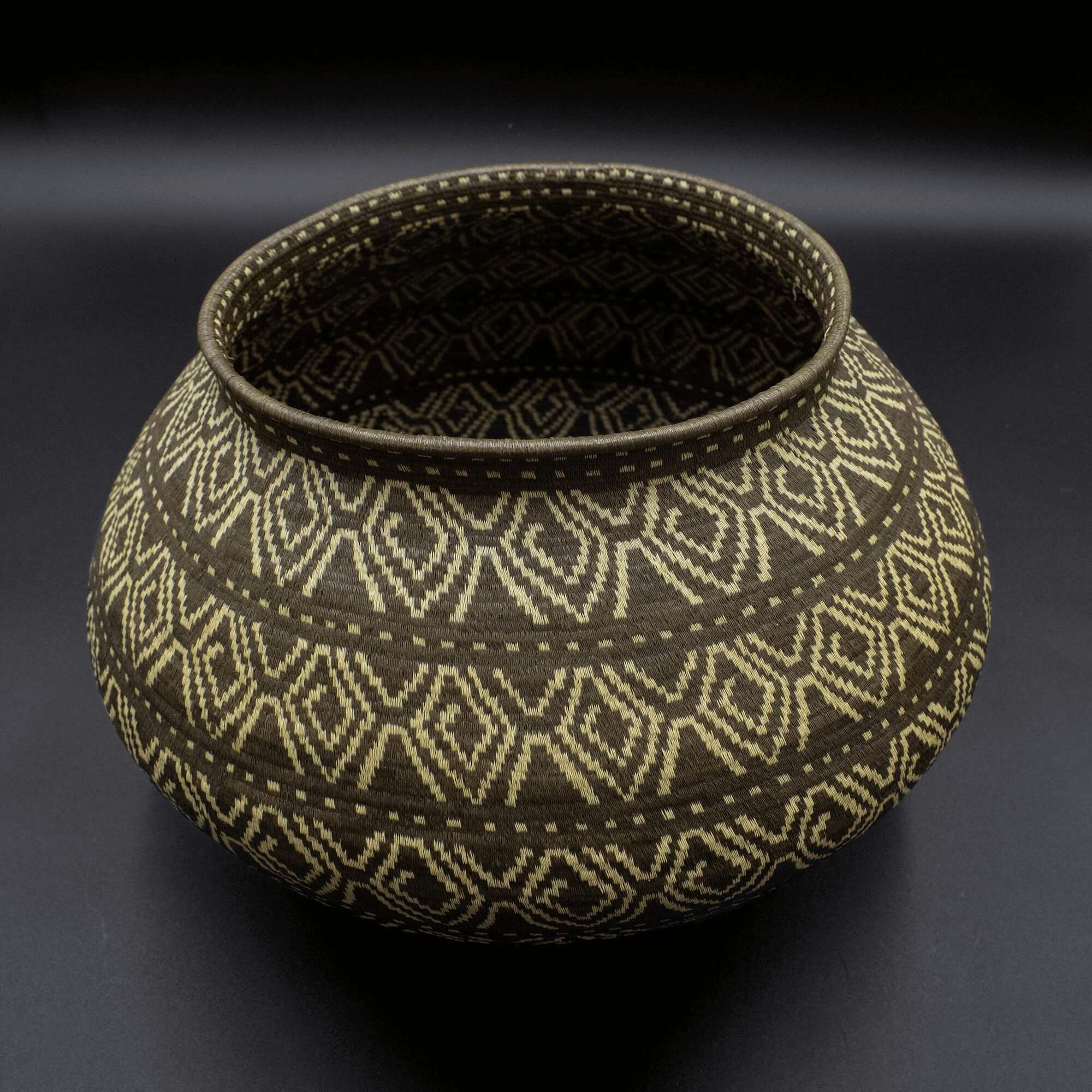 Piece Cesta Wounaan - Grande - Wounaan | Tierra Huichol
